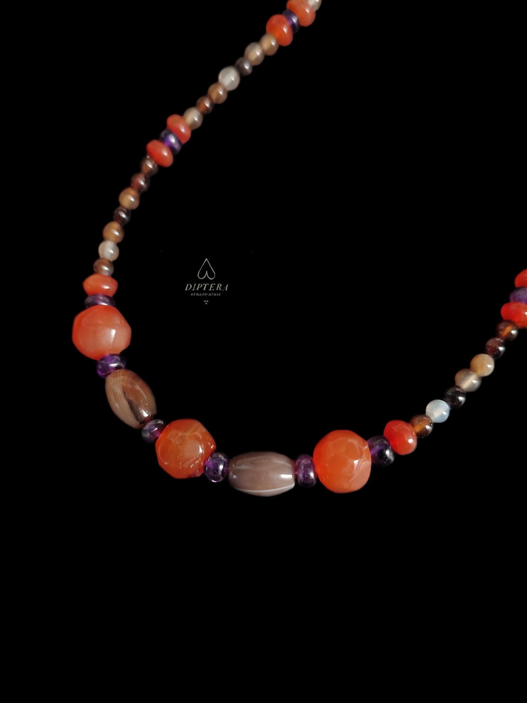 Ancient Mesopotamian Style Beaded Necklace , Handmade Historical ...