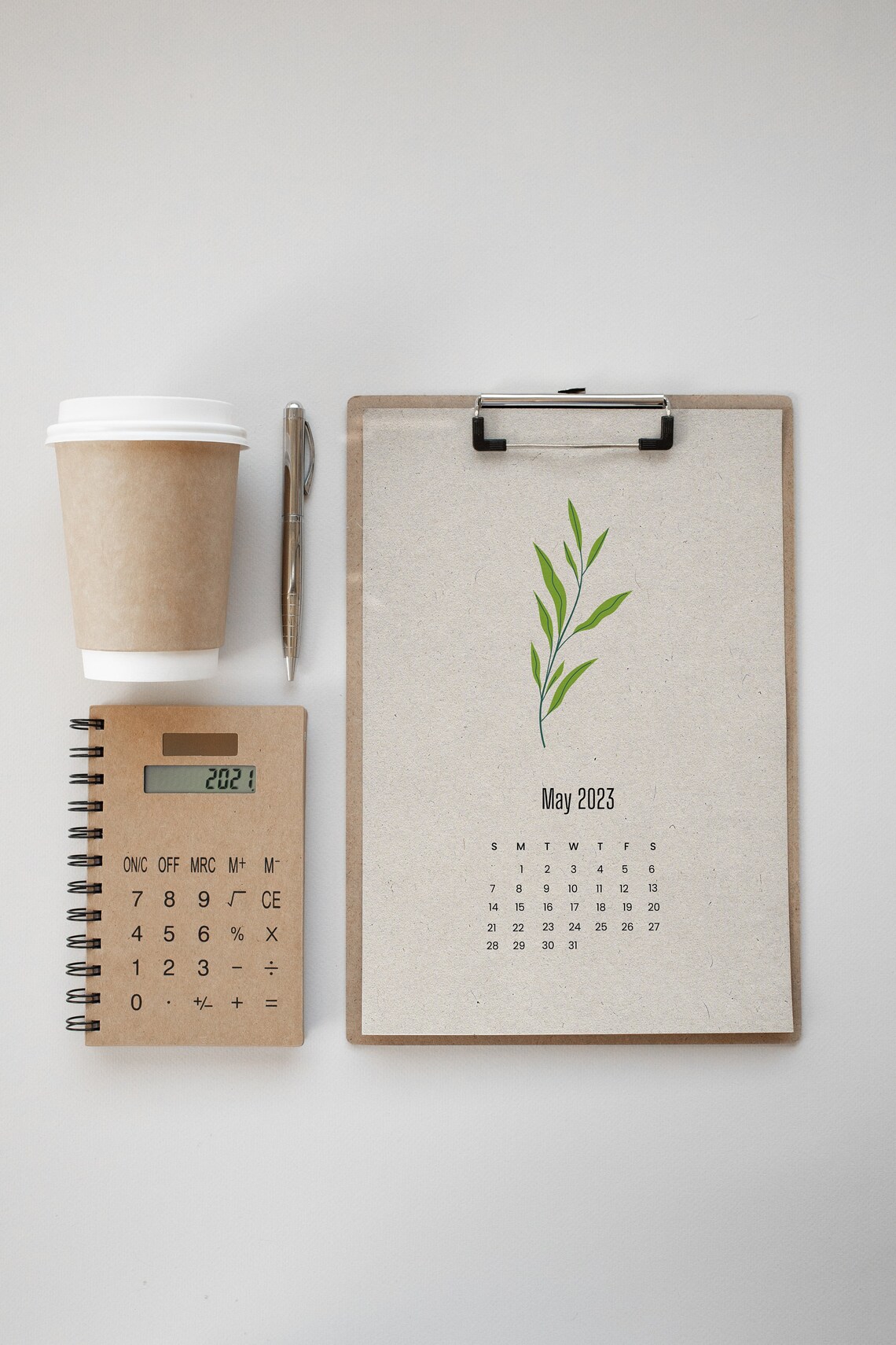 2023 Calendar Printable PDF, Digital Monthly Yearly Planner, Japanese ...