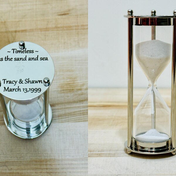 Sand Ceremony Hourglass - Etsy