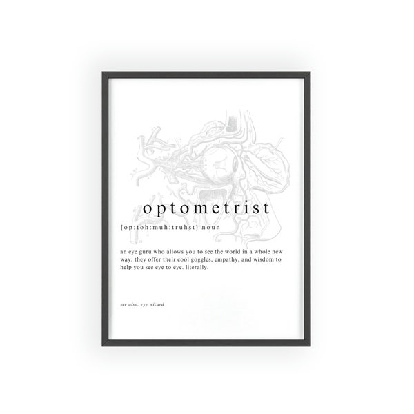 Optometry Wall Art - Etsy