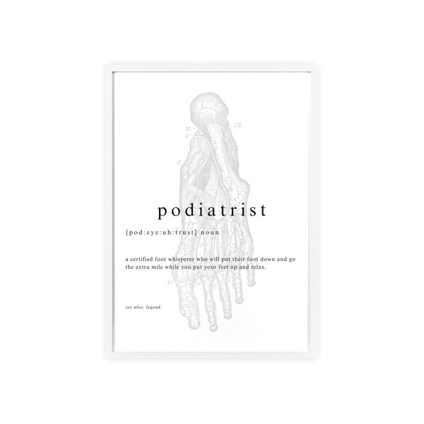 Podiatry Wall Art - Etsy Ireland