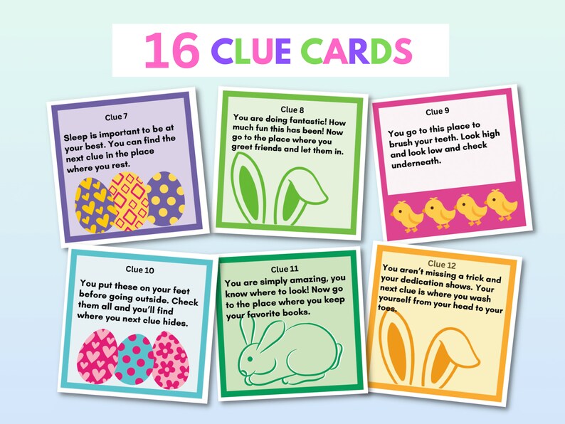 Easter Scavenger Hunt for Kids | Editable Indoor Treasure Hunt | Easter ...