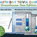 Earth Day Trivia Game Greenhouse Gases Climate Change Classroom Climate ...