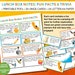Conversation Starter Lunch Box Notes for Kids | Printable Lunchbox ...