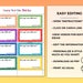 Editable Lunchbox Notes for Kids, Icebreaker Riddles for Back to School ...