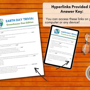 Earth Day Trivia Game - Greenhouse Gases | Climate Change Classroom ...