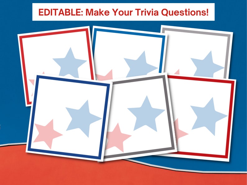 Editable Presidents Day Trivia Game | Family Game Night Printable ...