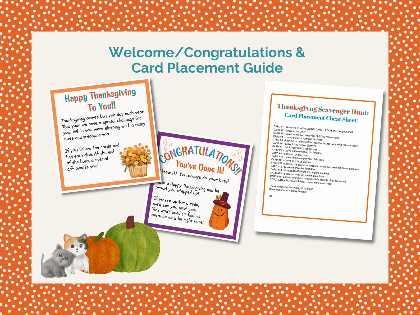 Editable Indoor Thanksgiving Scavenger Hunt for Kids and Tweens ...