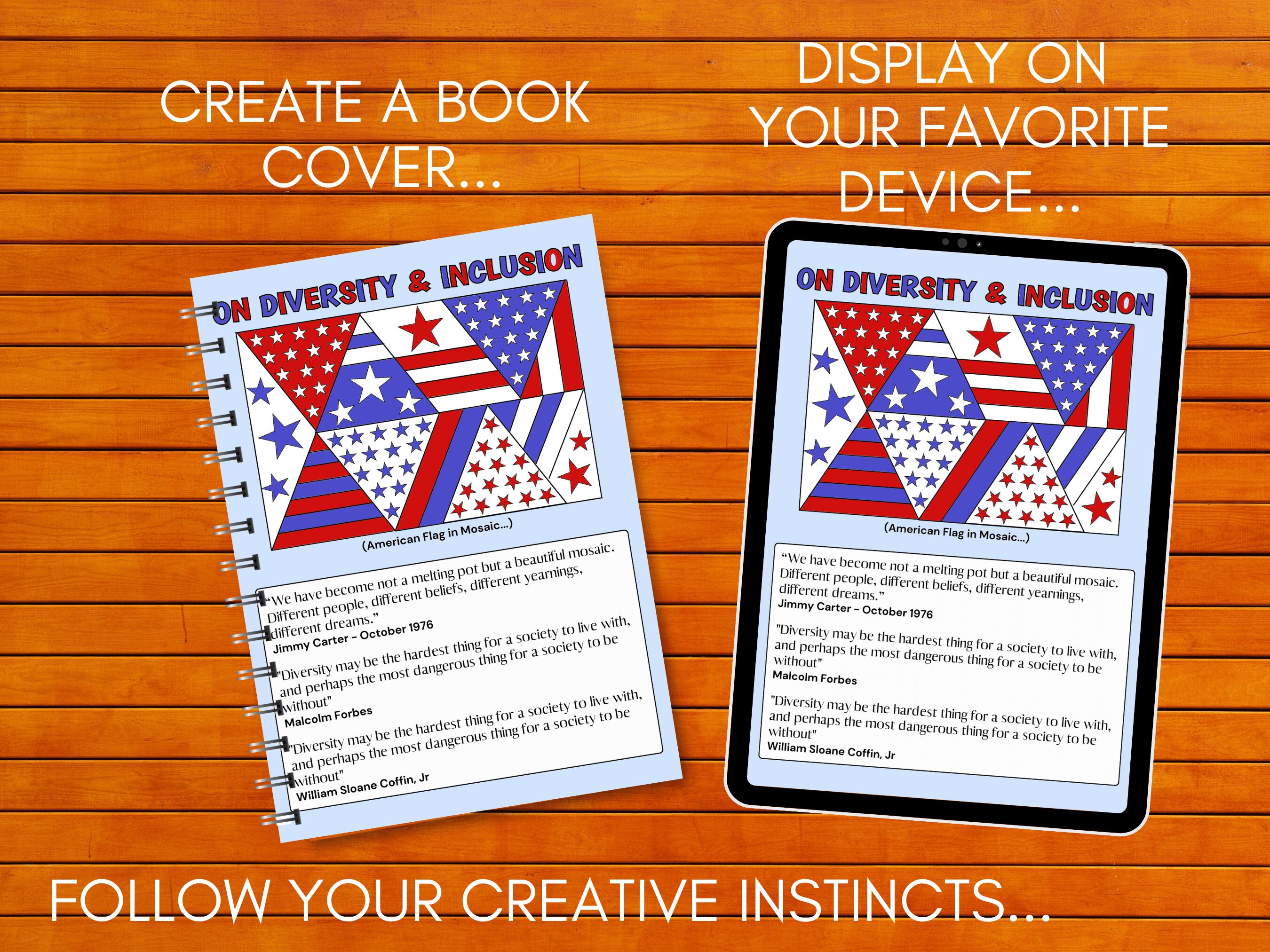 4th of July Coloring Pages With Famous Quotes From American Leaders ...