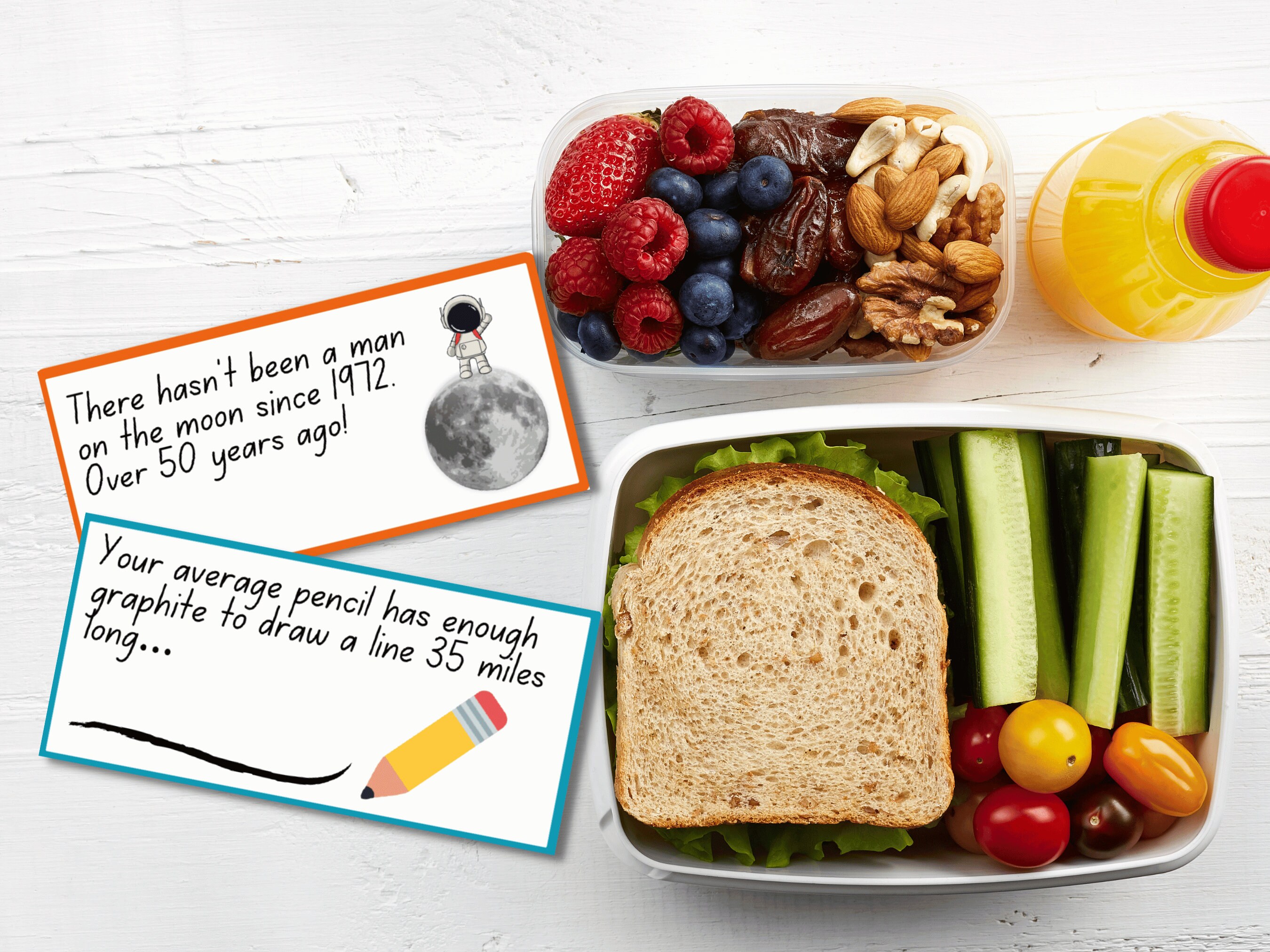 Conversation Starter Lunch Box Notes for Kids | Printable Lunchbox ...