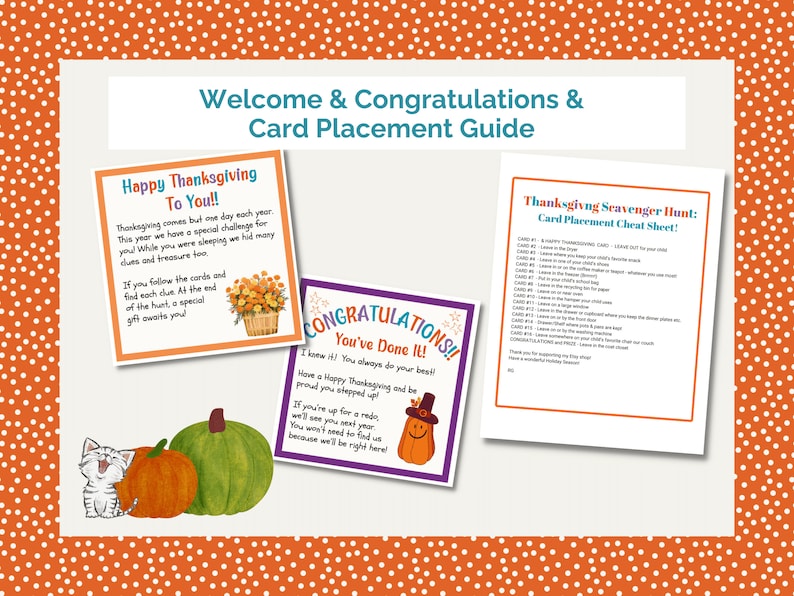 Editable Indoor Thanksgiving Scavenger Hunt Game for Kids Thanksgiving ...