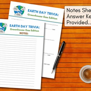 Earth Day Trivia Game Greenhouse Gases Climate Change Classroom Climate ...
