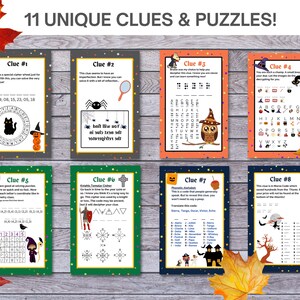 Indoor Halloween Scavenger Hunt for Older Kids | Party Game and ...