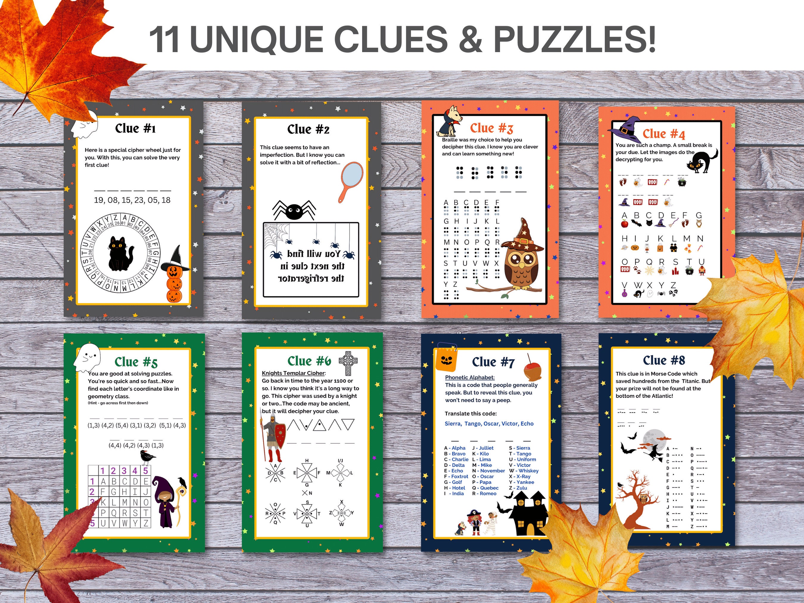 Indoor Halloween Scavenger Hunt for Older Kids | Party Game and ...