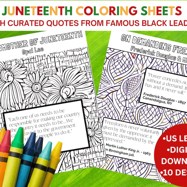 Juneteenth Coloring Sheet - Etsy