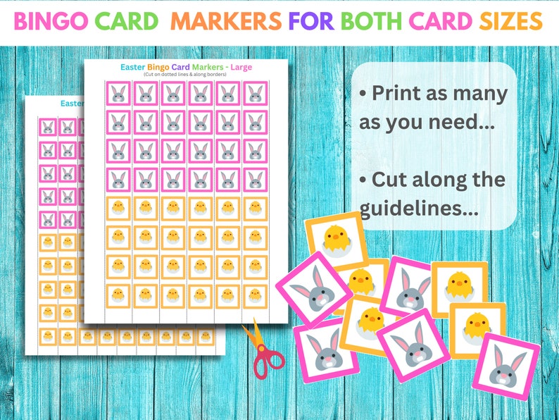 Easter Emoji Bingo Game | Easter Printables for Kids | Easter Party ...