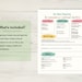 Babysitter Information Sheet With Emergency Contact Info, Medical Info ...