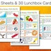 Conversation Starter Lunch Box Notes for Kids | Printable Lunchbox ...