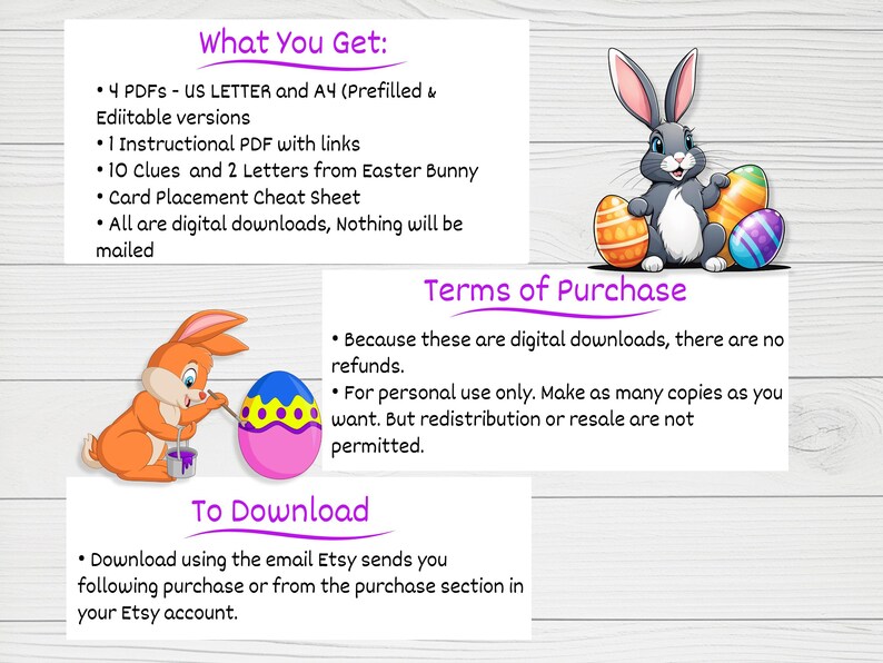Editable Indoor Easter Scavenger Hunt for Kids and Teens, Printable ...