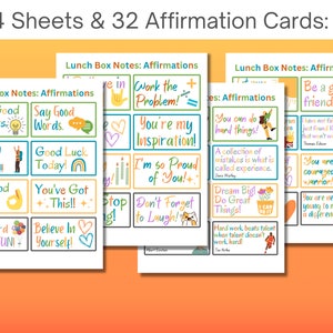 Lunch Box Notes - Affirmations and Jokes Icebreaker Bundle | Printable ...