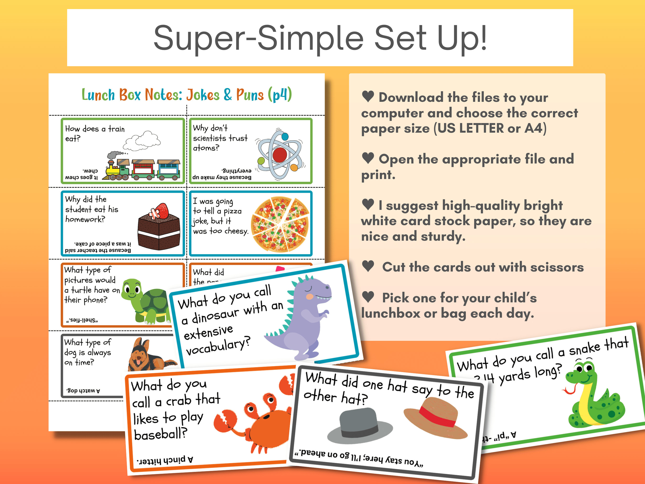 Lunch Box Notes Bundle Joke Icebreakers and Fun Facts Trivia - Etsy