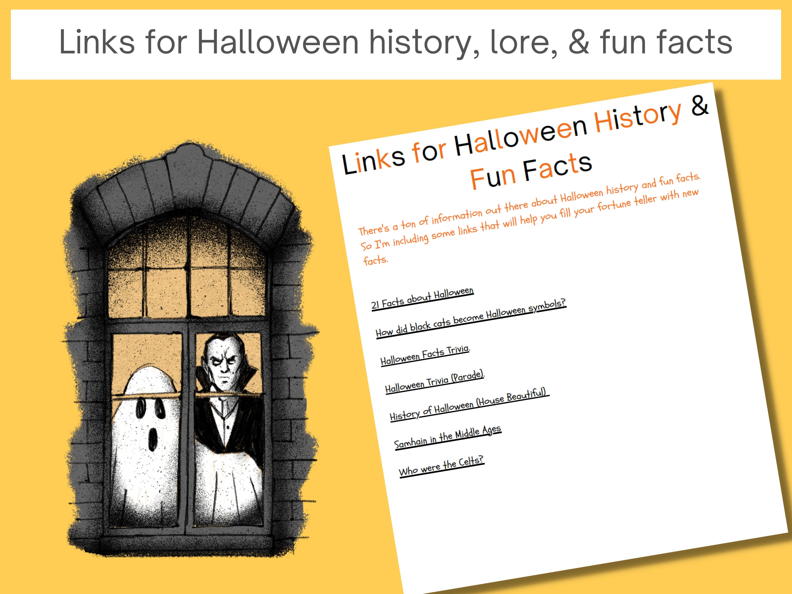 Halloween Fortune Teller Game for Kids | Halloween Party Game ...