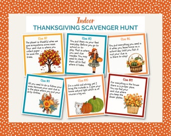 Fall Scavenger Hunt Printable Fall Scavenger Hunt for Kids - Etsy