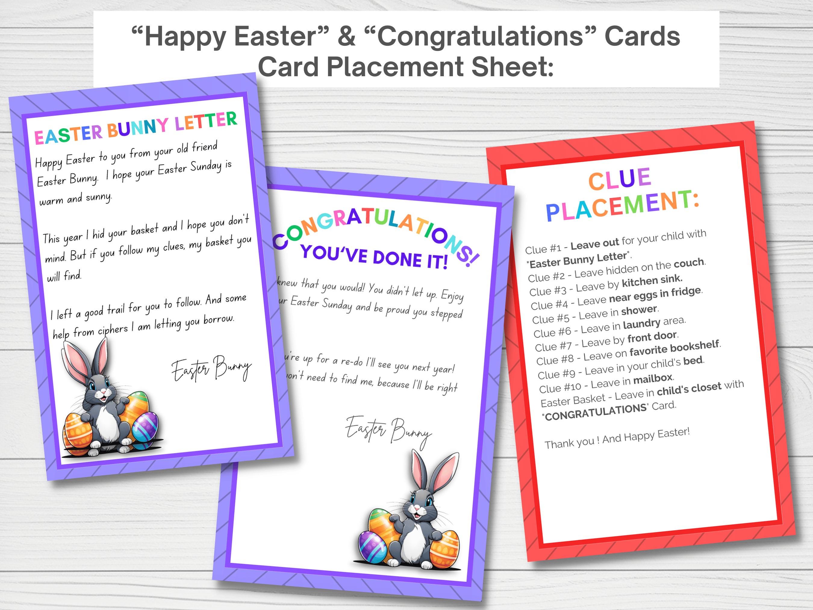 Editable Indoor Easter Scavenger Hunt for Kids and Teens, Printable ...