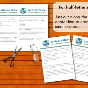 Earth Day Trivia Game Greenhouse Gases Climate Change Classroom Climate ...