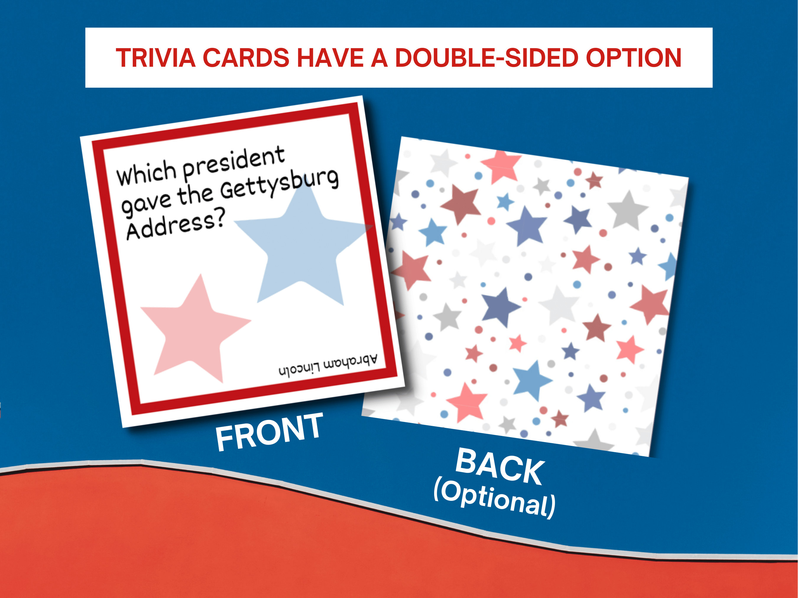 Editable Presidents Day Trivia Game | Family Game Night Printable ...