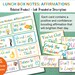 Conversation Starter Lunch Box Notes for Kids | Printable Lunchbox ...