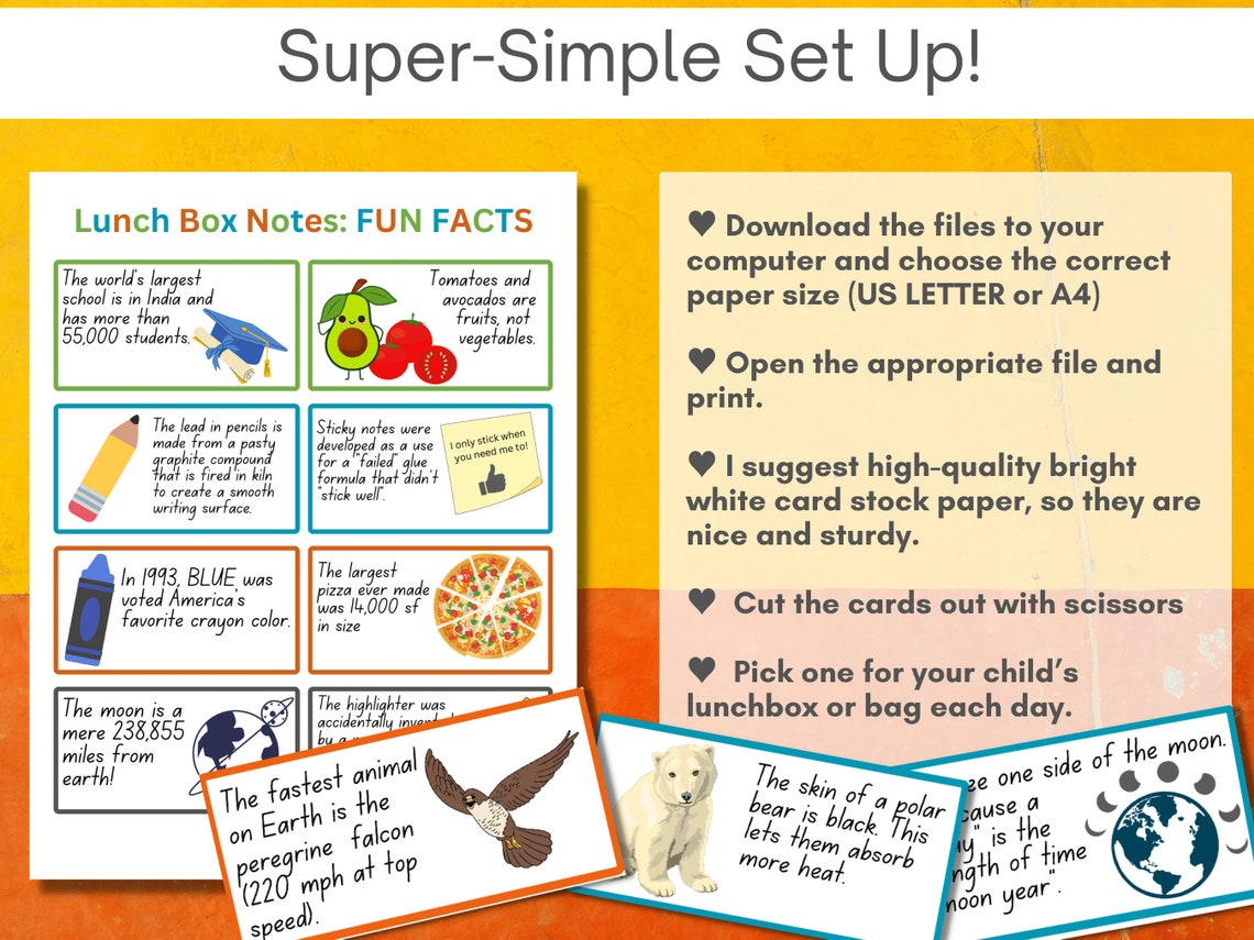 Conversation Starter Lunch Box Notes for Kids | Printable Lunchbox ...