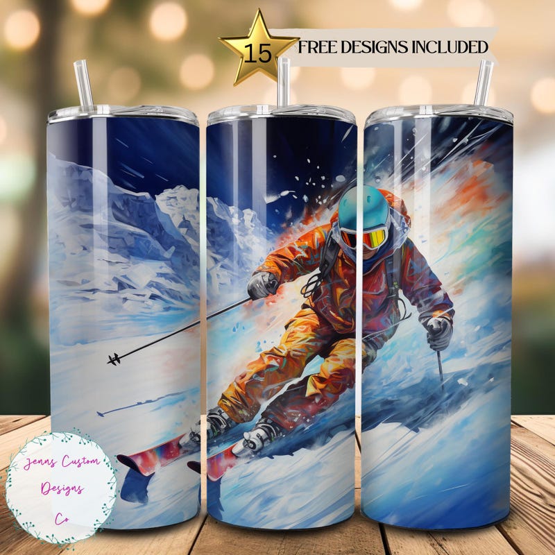 Graffiti Ski Art - Etsy