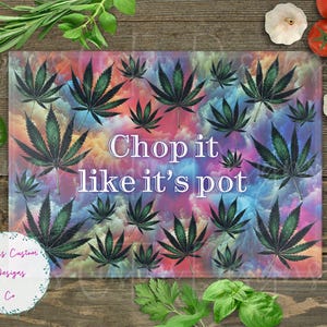 Marijuana Leaf Cutting Board Design Download, Chop It Like It's Pot ...
