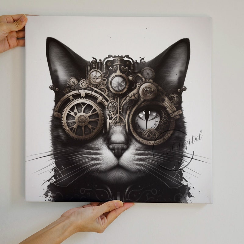 Steampunk Wall Clock - Etsy