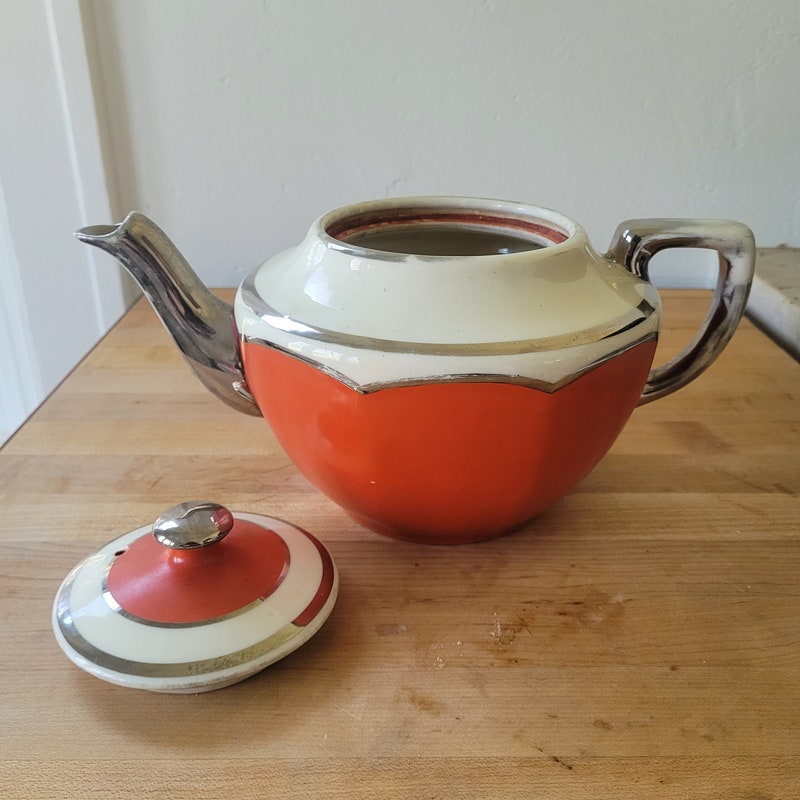 Art Deco Teapot - Etsy
