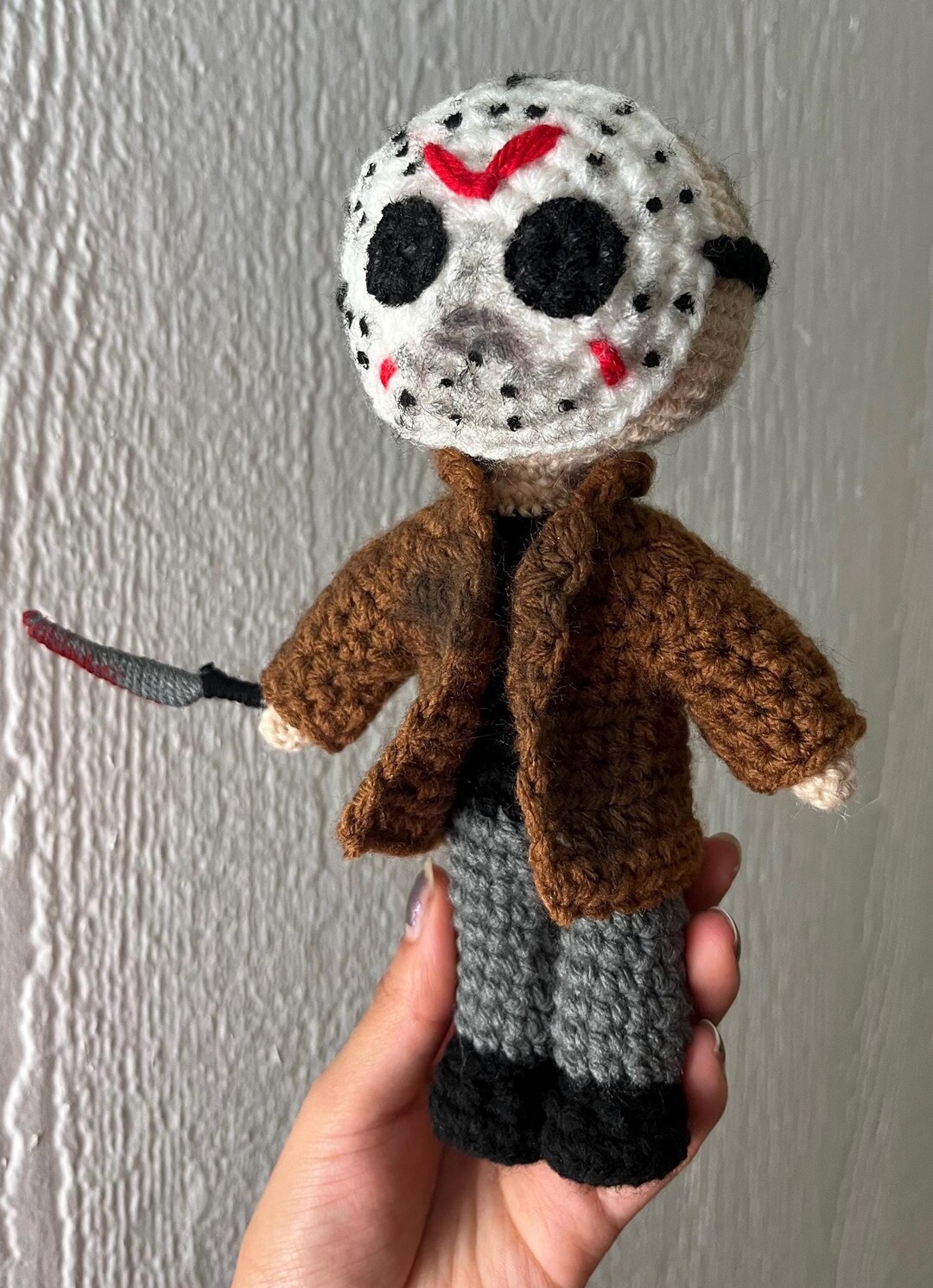 Crochet Jason Voorhees - Etsy