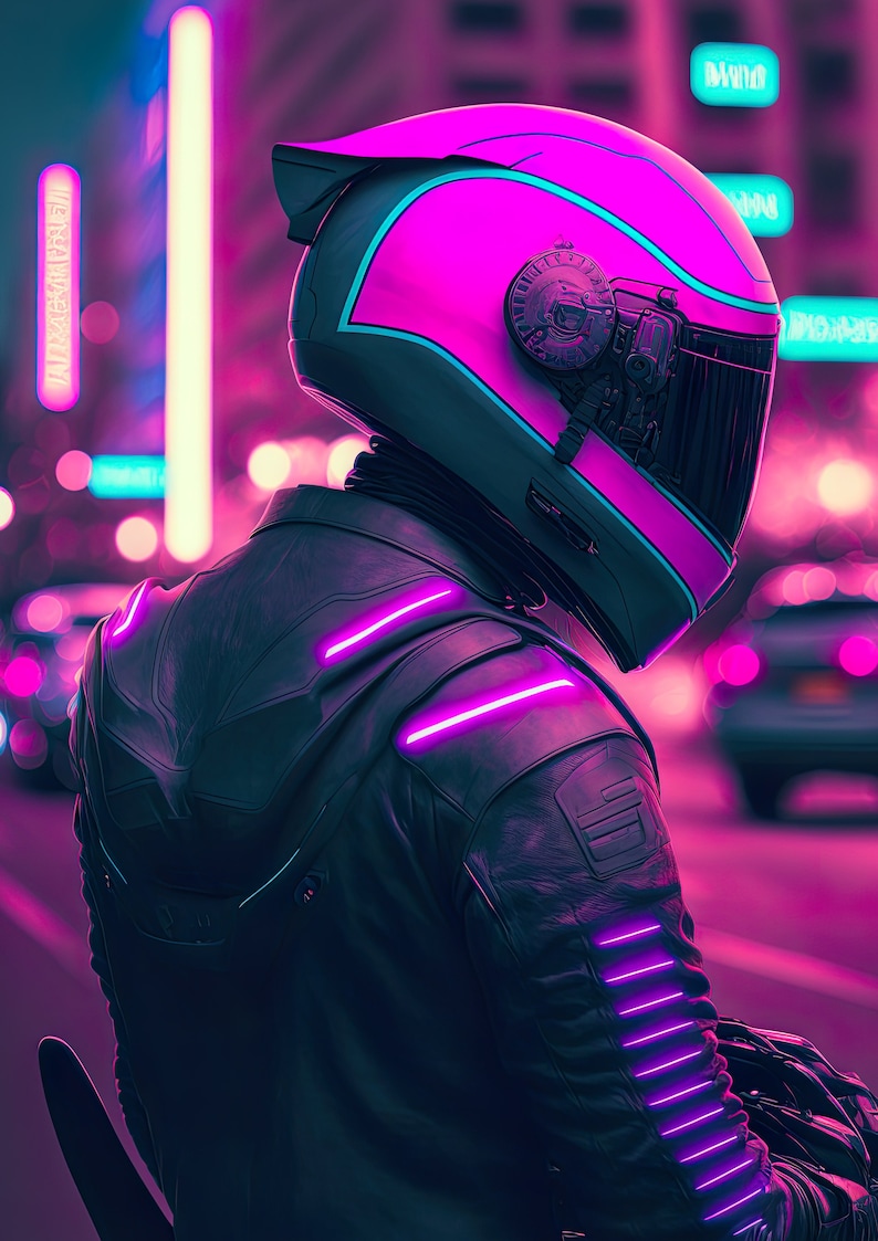 Night Rider N1 print at Home - Etsy