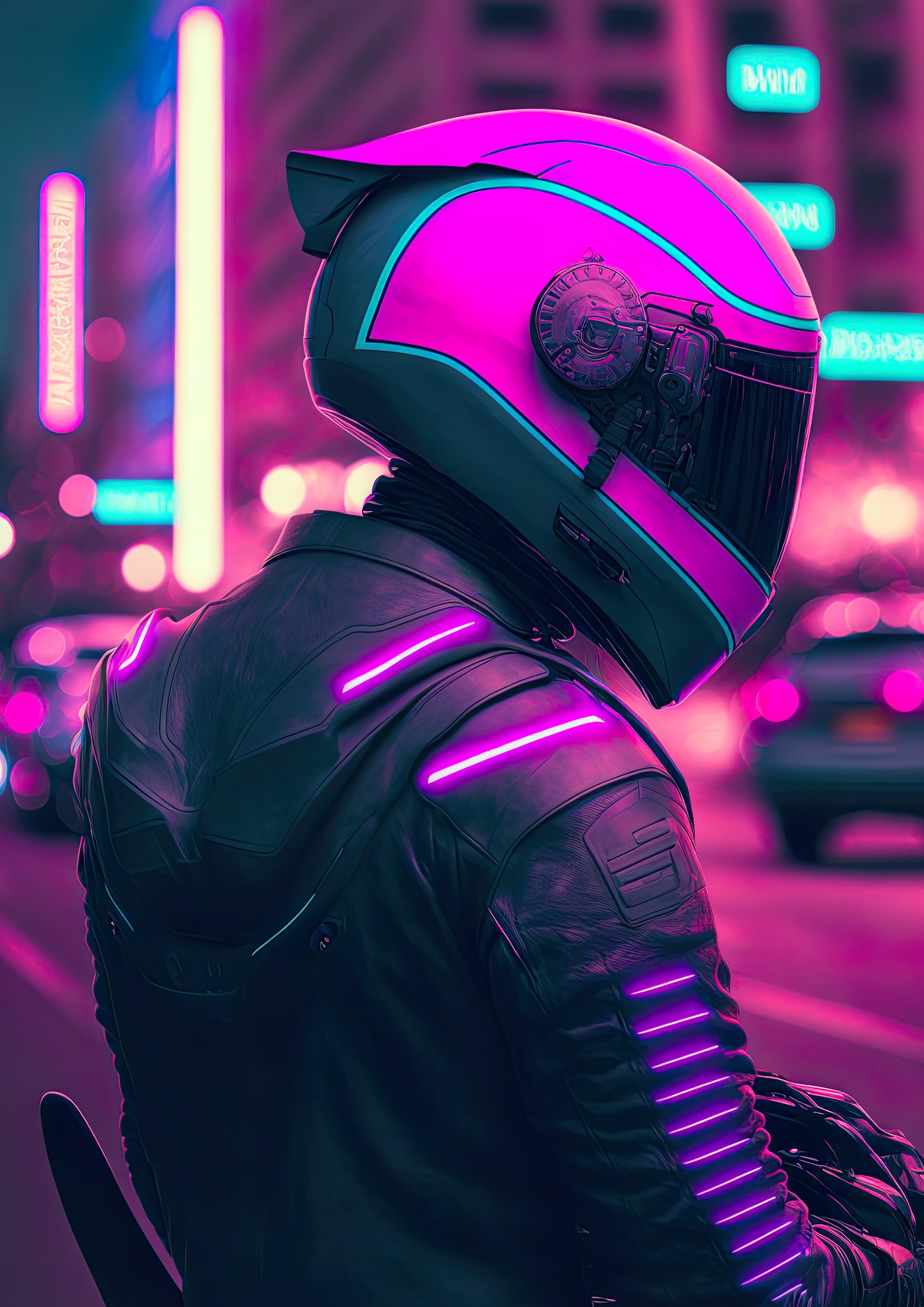 Night Rider N1 (print at Home) - Etsy