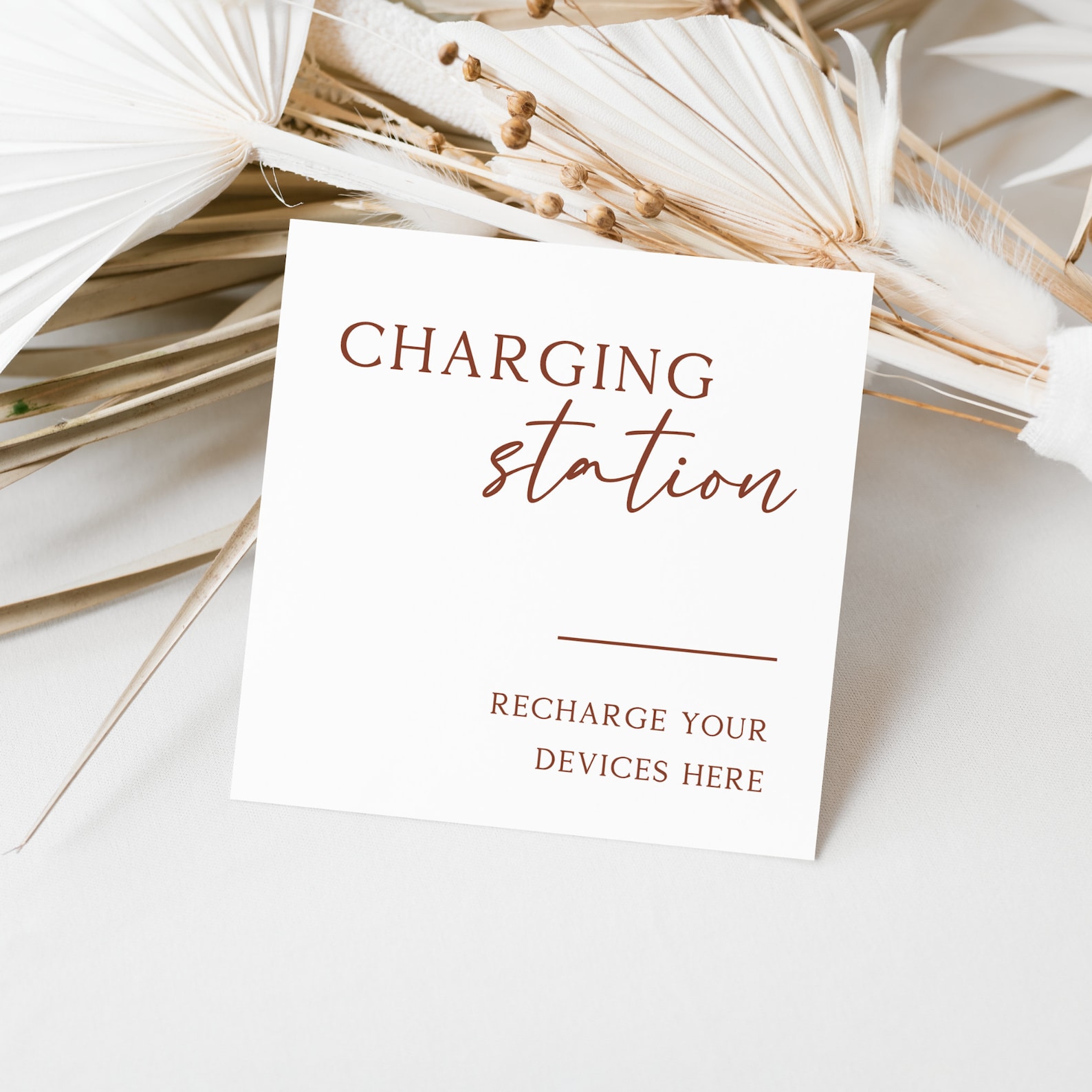 Charging Station Sign Template, Printable Wedding Sign, Recharge Your ...