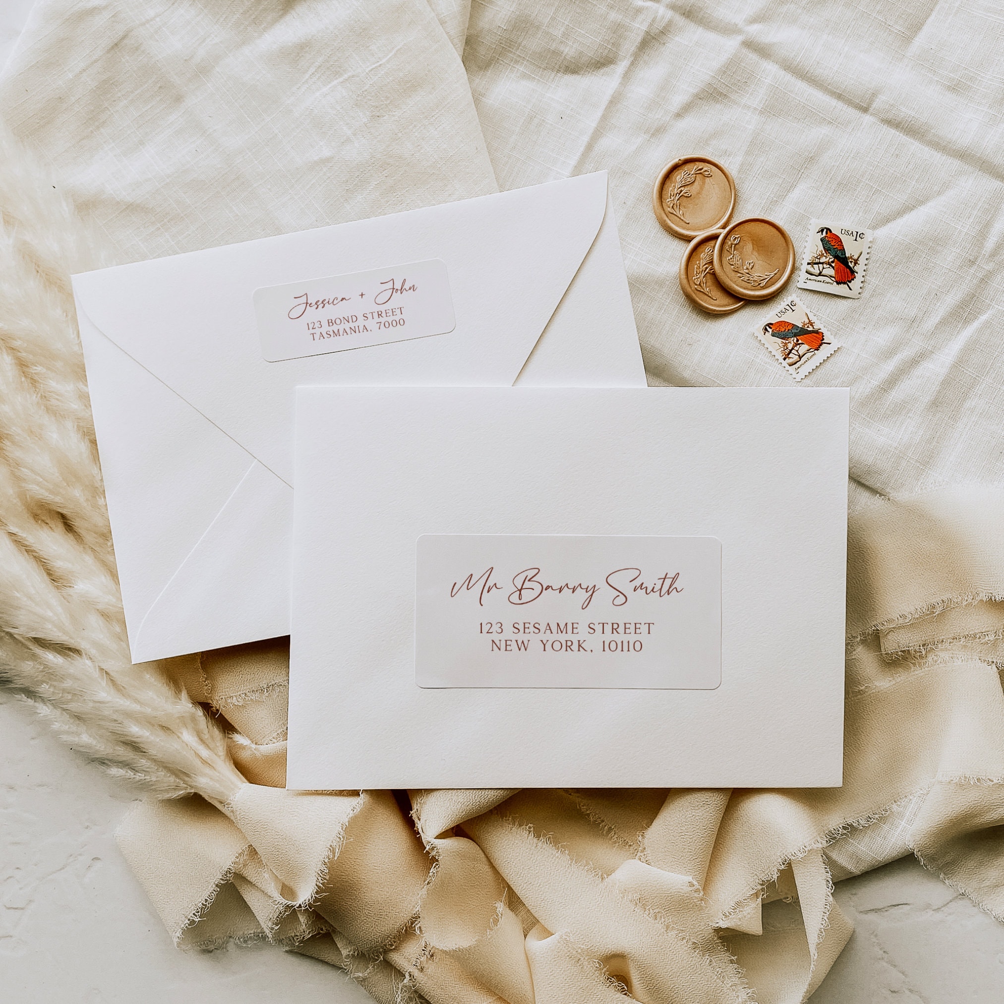 Envelope Address Label Templates, Editable Return Address Labels ...