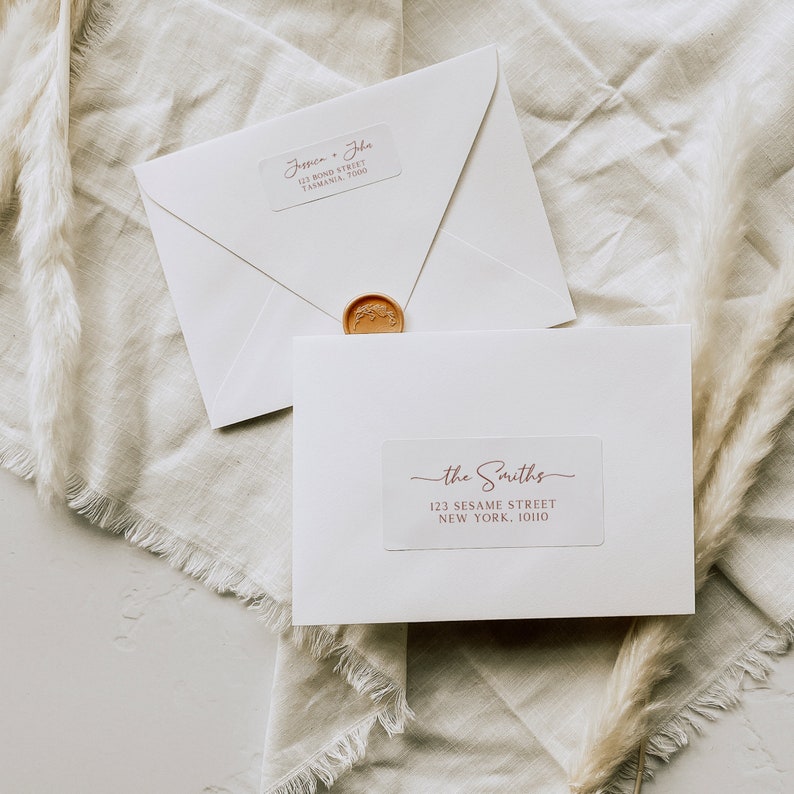 Envelope Address Label Templates, Editable Return Address Labels ...