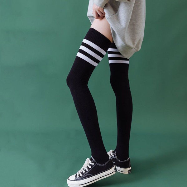 Thigh High Socks - Etsy