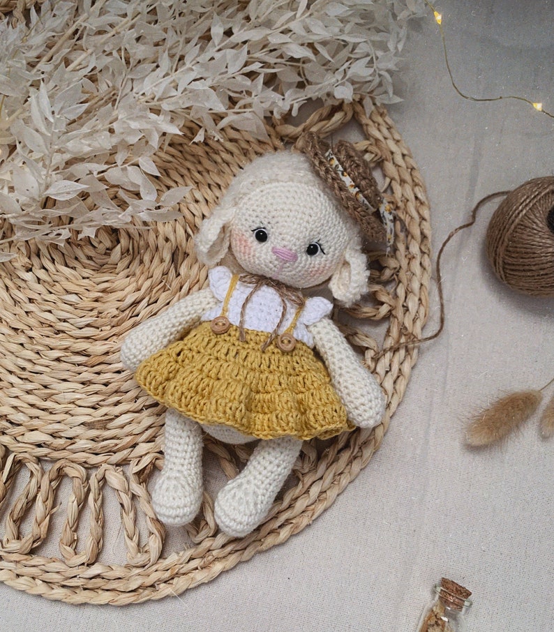 Little Lamb Crochet Pattern - Etsy