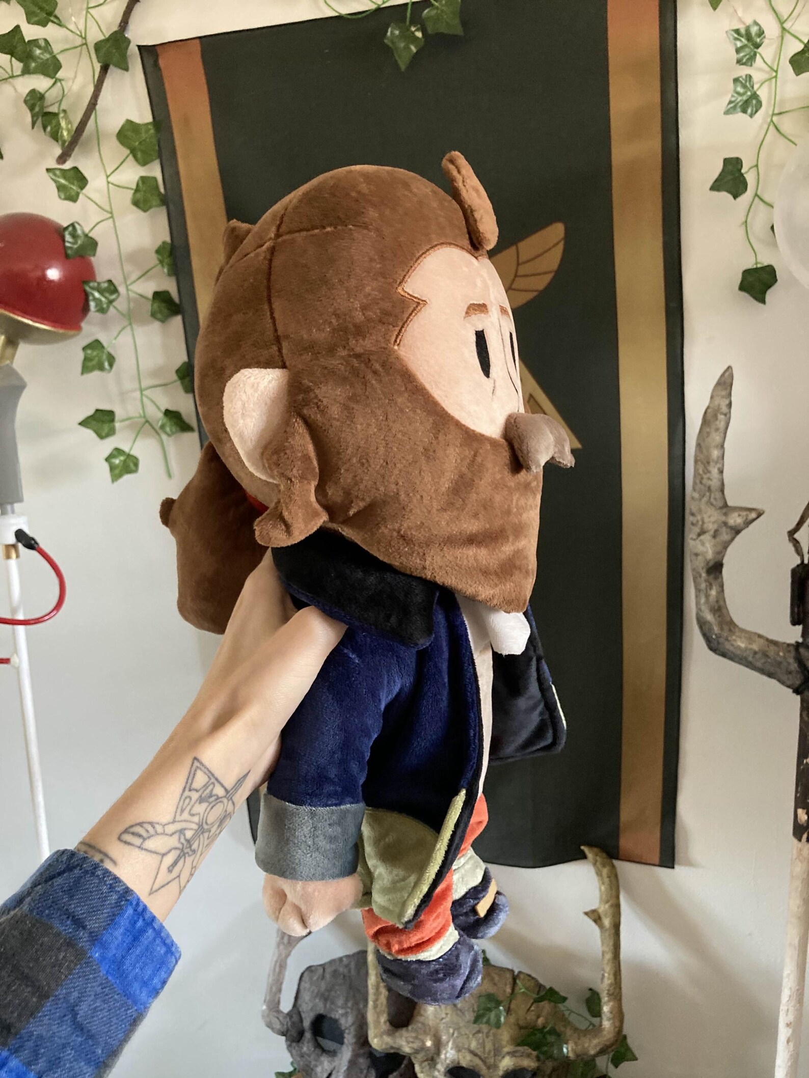 Philip Wittebane Beard Plushie - Owl House - Emperor Belos - Etsy