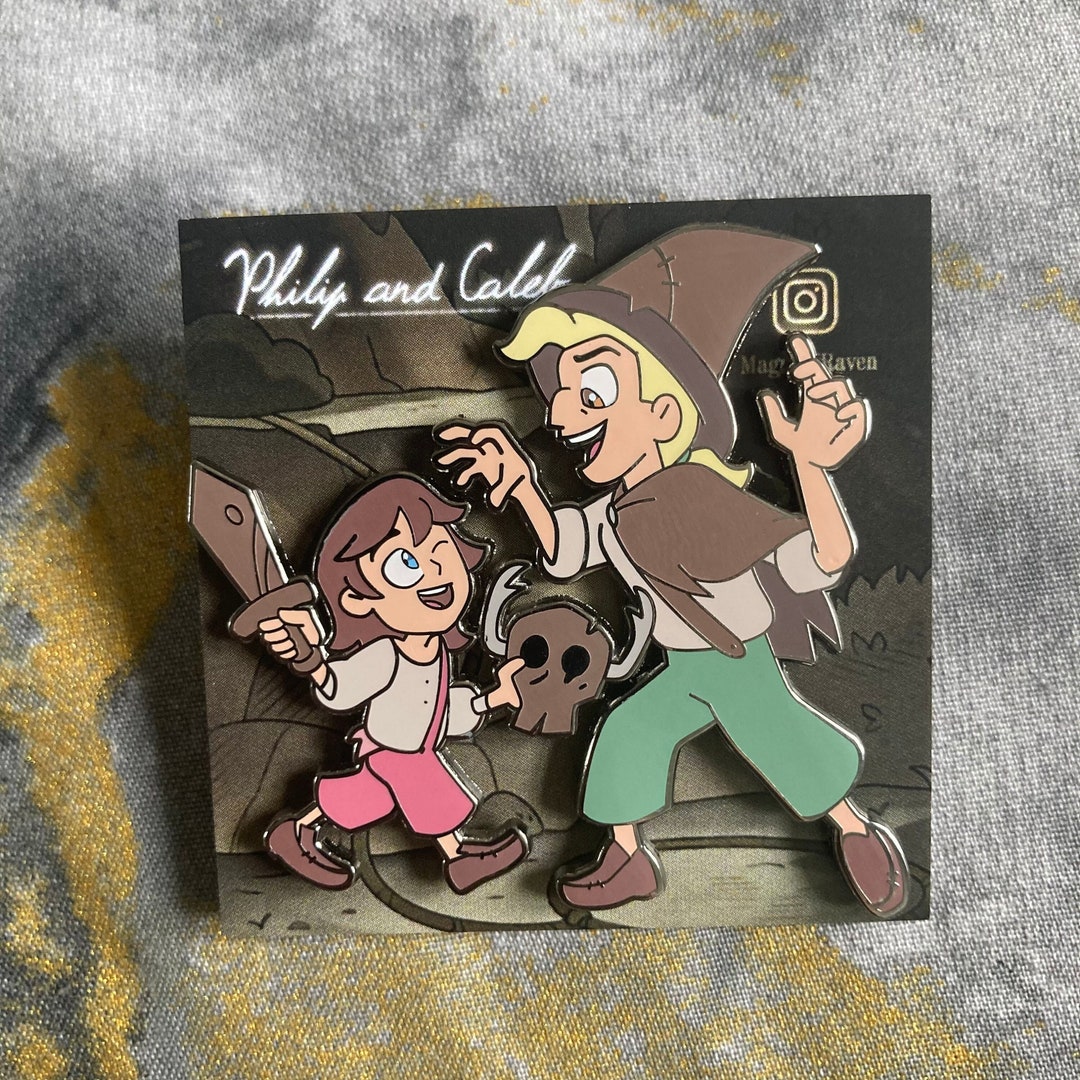 Philip and Caleb Wittebane Owl House Fantasy Enamel Pin - Etsy