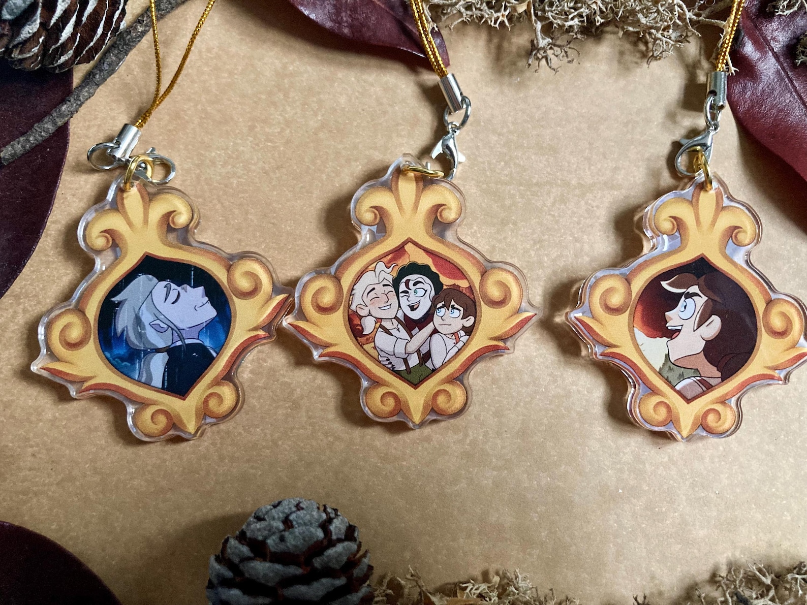 The Owl House - Frame Charms - Philip Wittebane / Belos, Caleb ...