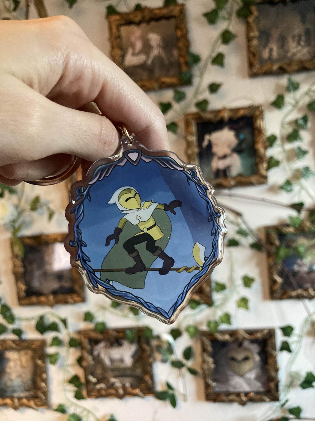 Hunter - Owl House Frame Keychain - Etsy