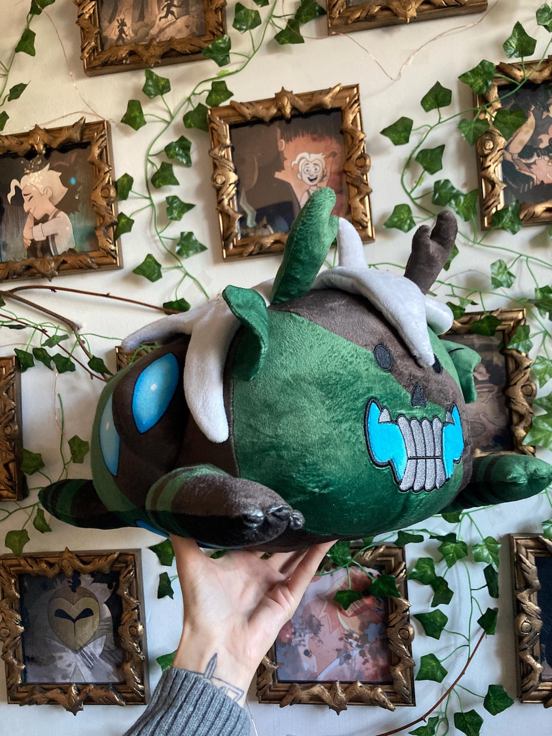 Emperor Belos - Owl House - Palibeast BEAN Plush - Philip Wittebane - Etsy