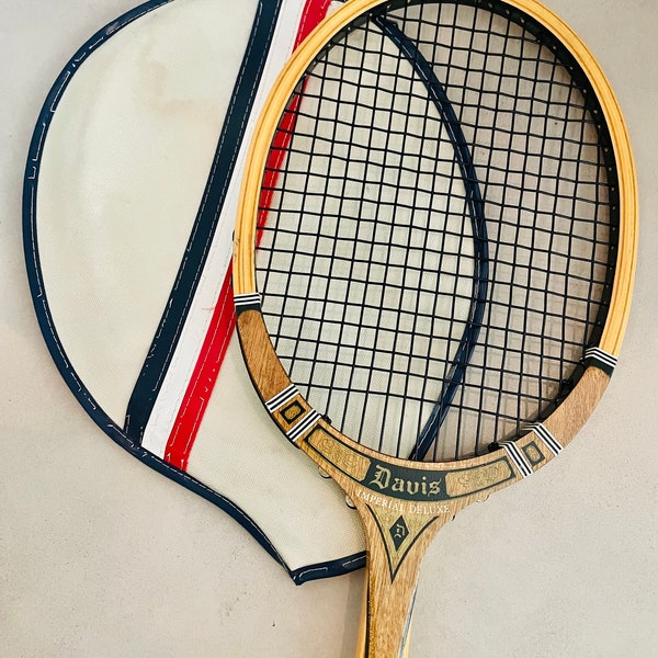 Wooden Tennis Racket - Etsy